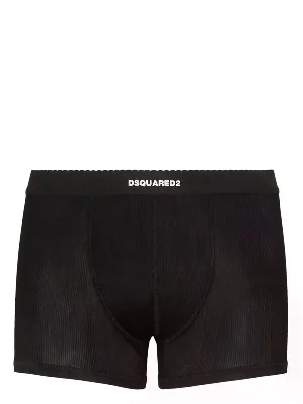Dsquared2 Logo-waistband Boxers - Black