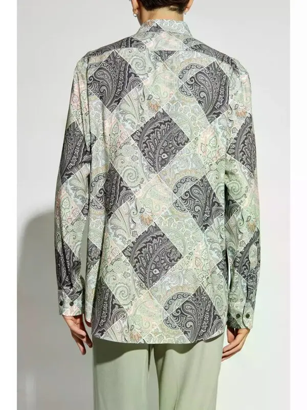 Etro Printed Shirt - Neutrals