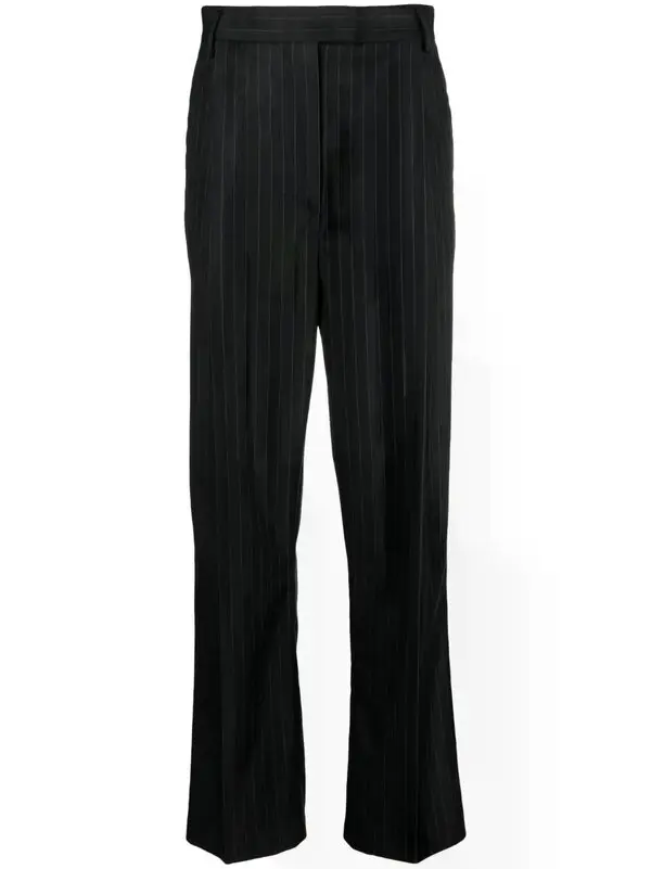 LITKOVSKA Pinstripe-print Tailored Trousers