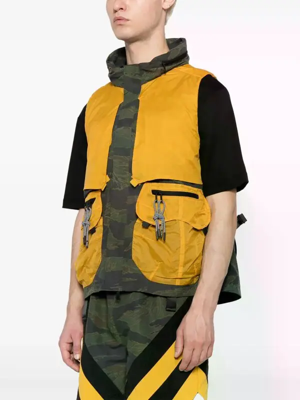 MOSTLY HEARD RARELY SEEN Cargo-pockets Cotton Gilet
