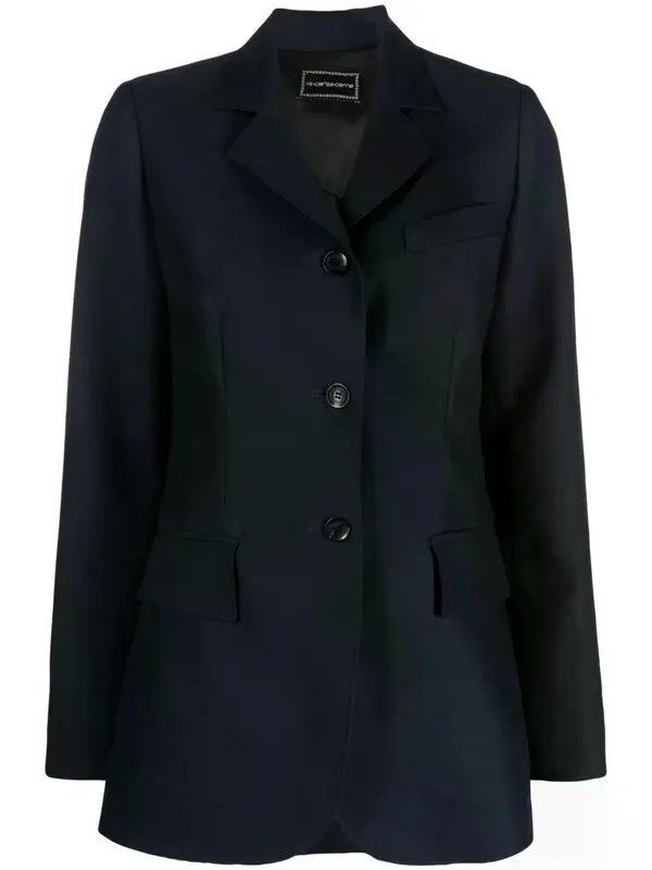 10 CORSO COMO Single-breasted Notched Blazer - Blue