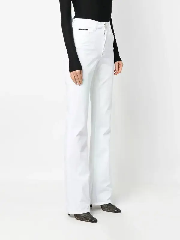 Philipp Plein High-waisted Flared Jeans