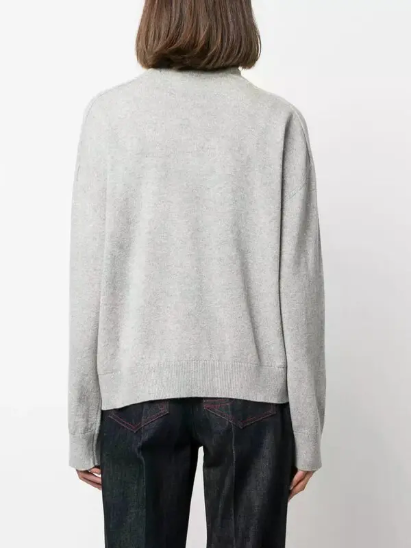 ARMARIUM Mélange-effect Roll-neck Jumper