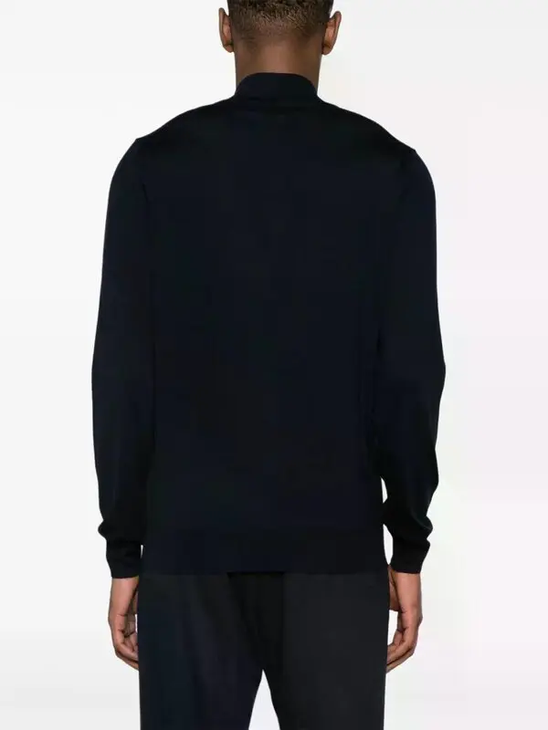 Corneliani Half-zip Fine-knit Jumper