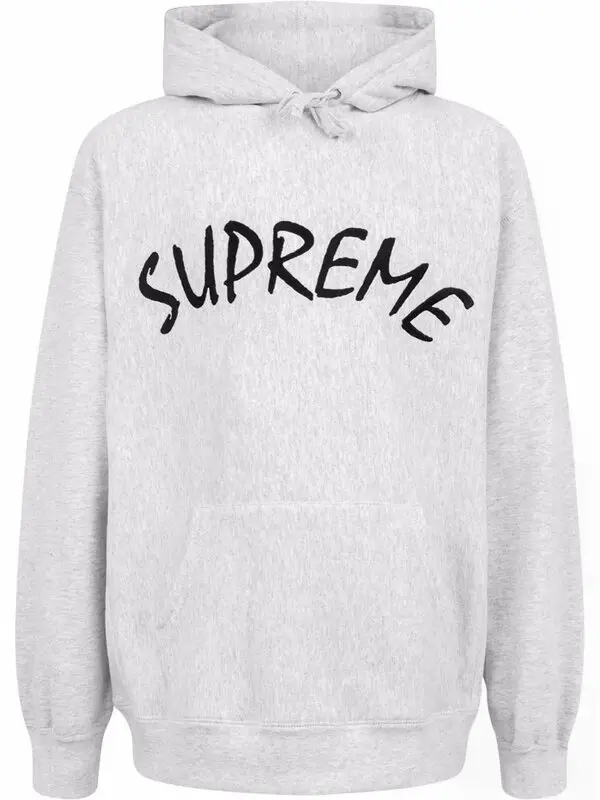 Supreme Ftp Arc Logo Hoodie - Grey