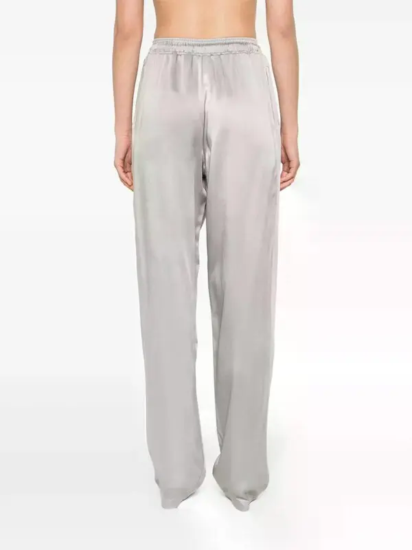 Elisabetta Franchi Satin Tapered Trousers