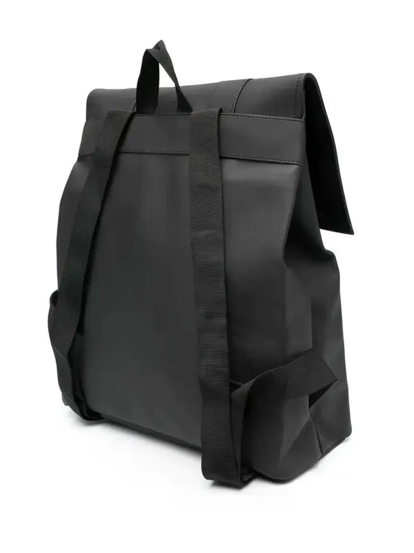 Rains Waterproof Backpack With Debossed Logo