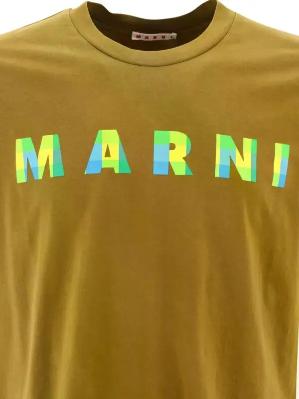 Marni Logo-print Cotton T-shirt