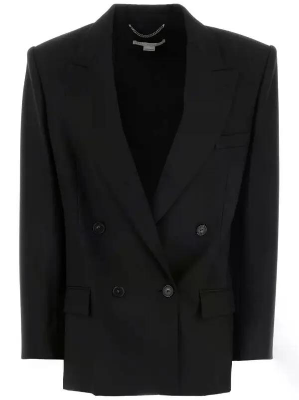 Stella McCartney Double-breasted Blazer - Black