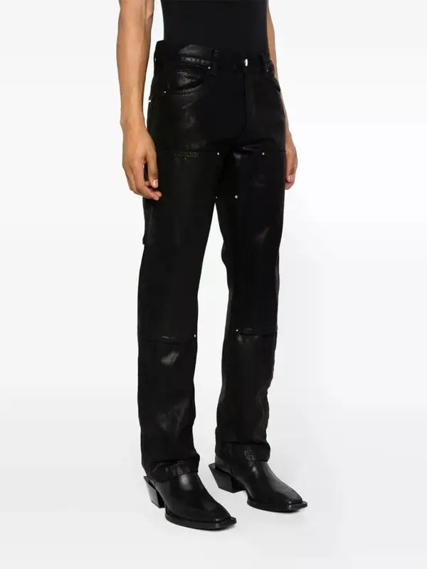 Amiri Mid-rise Straight-leg Trousers
