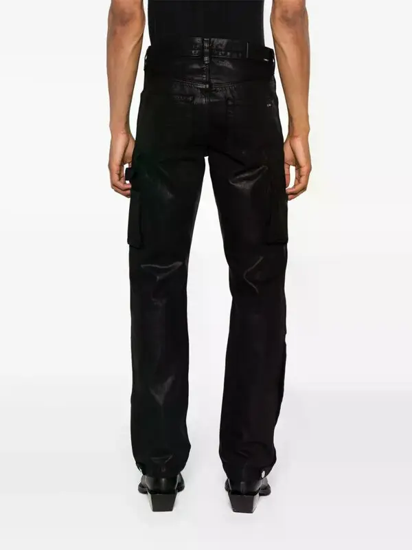 Amiri Mid-rise Straight-leg Trousers