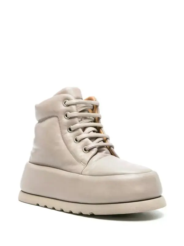 Marsèll 65mm Bombo Leather Boots - Neutrals