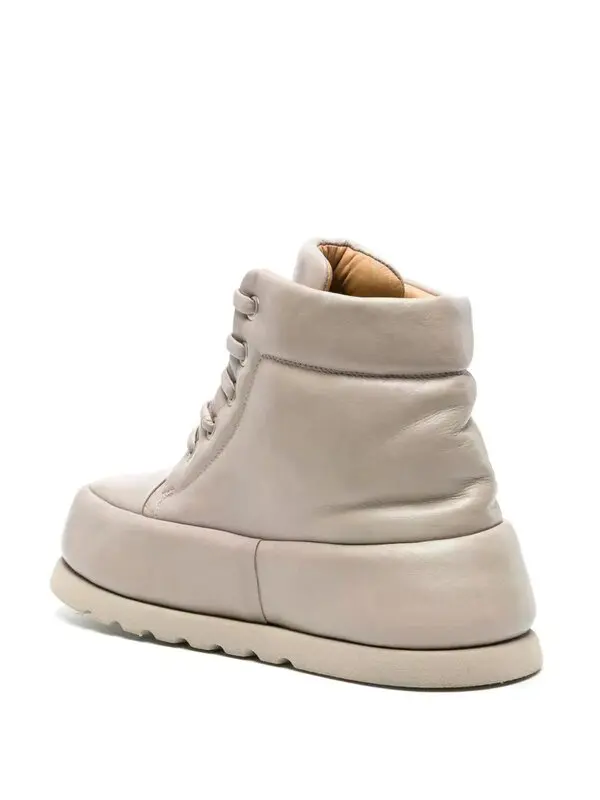 Marsèll 65mm Bombo Leather Boots - Neutrals