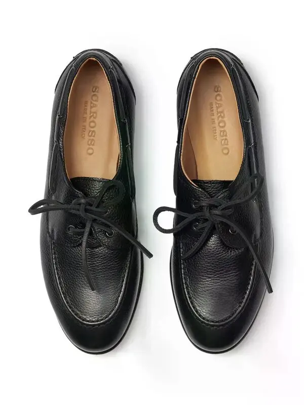 SCAROSSO Ginevra Loafers - Black
