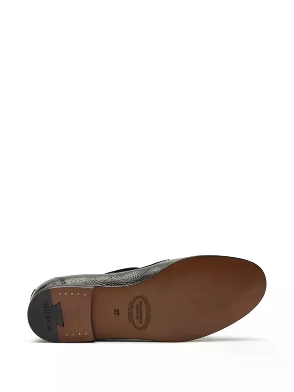 SCAROSSO Ginevra Loafers - Black