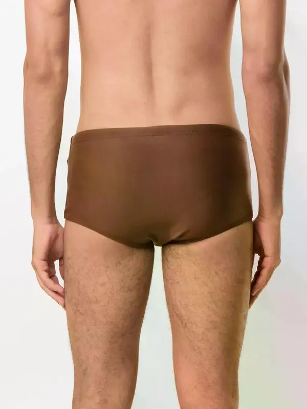 AMIR SLAMA Plain Swim Trunks