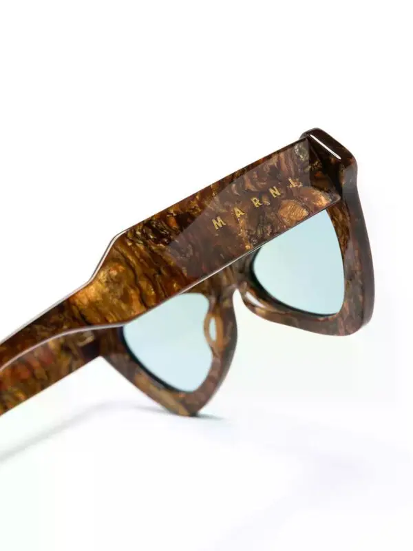 Marni Fairy Pools Cat-eye Sunglasses - Brown