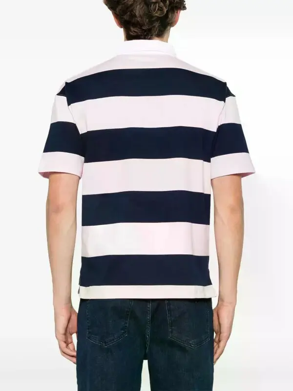 Coperni Striped Polo Shirt - Pink