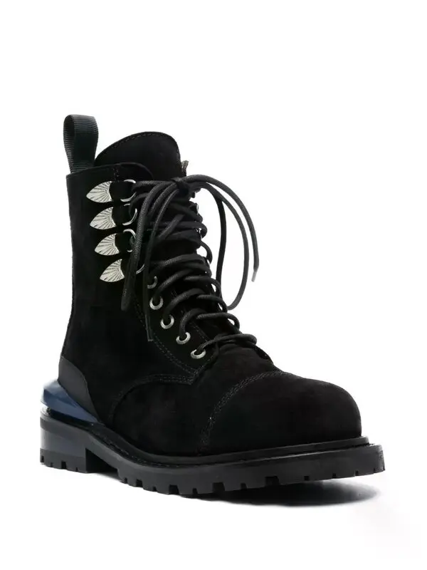 TOGA VIRILIS Suede Lace-up Boots