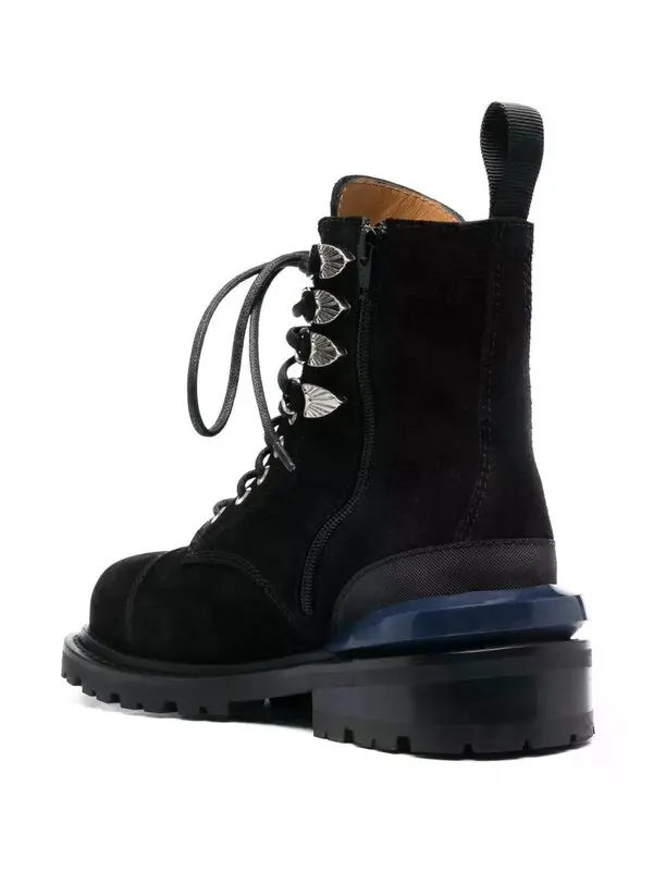 TOGA VIRILIS Suede Lace-up Boots