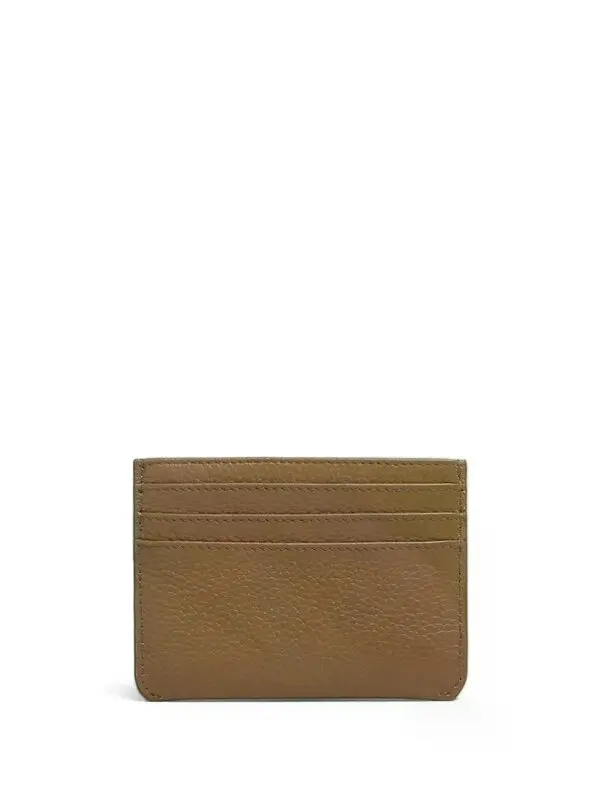 Marni Logo-embroidered Leather Card Holder