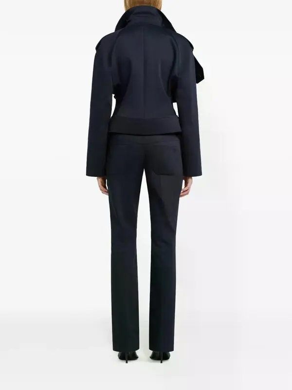 COURREGES Belted Flared Pants