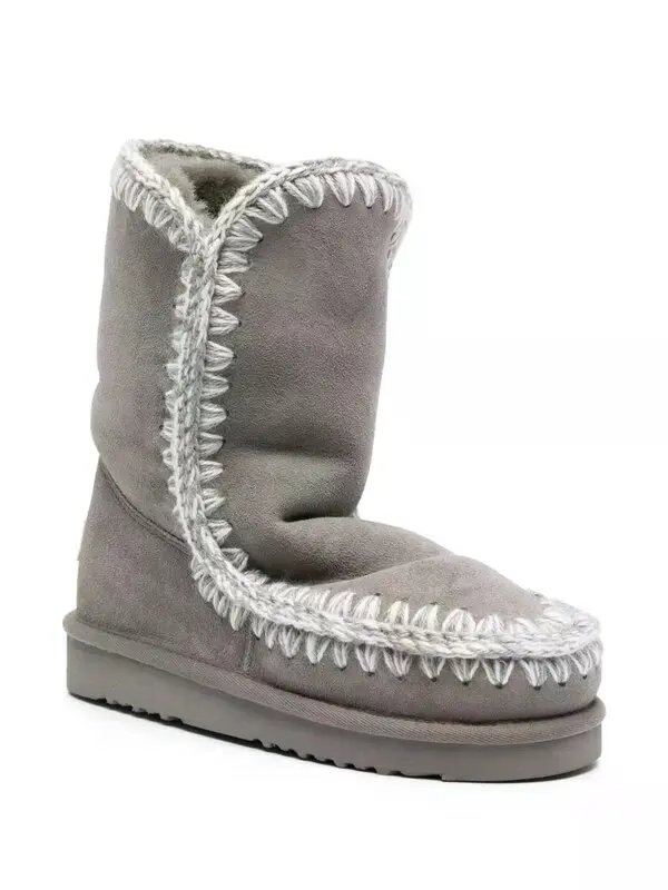 Mou Suede Boots - Grey
