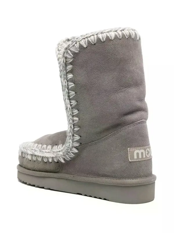Mou Suede Boots - Grey