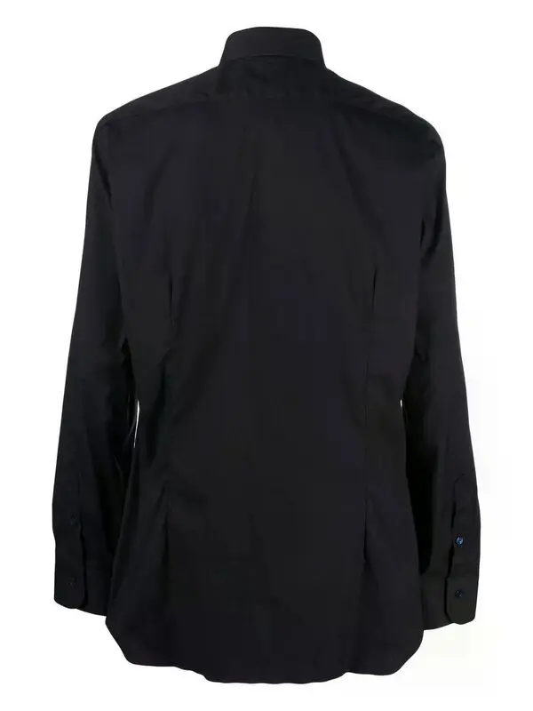 BARBA NAPOLI Long-sleeved Cotton Shirt
