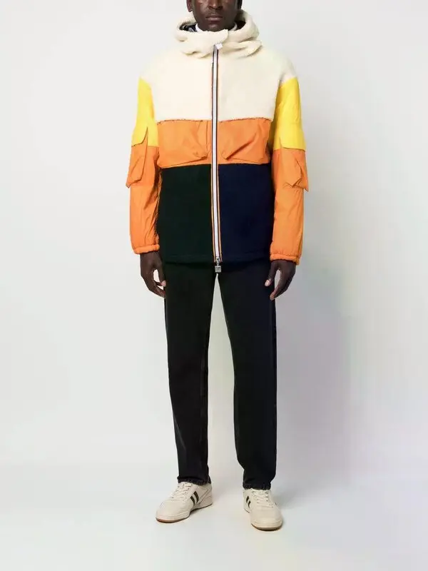 K-WAY Claumix Colour-block Hooded Jacket