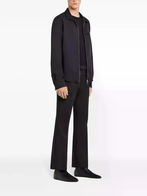 COURREGES Zipped Twill Shirt