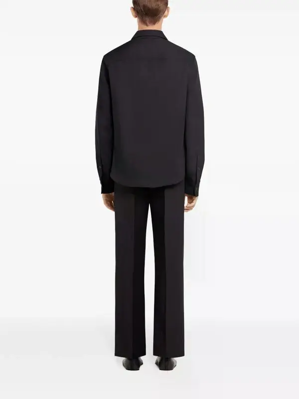 COURREGES Zipped Twill Shirt