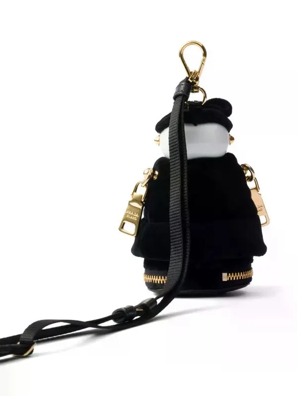 Prada Logo-plaque Robot Bag Charm