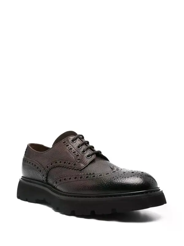 DOUCAL'S Leather Derby Shoes