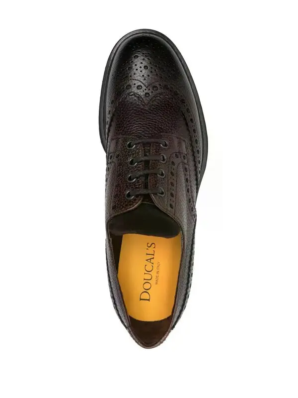 DOUCAL'S Leather Derby Shoes