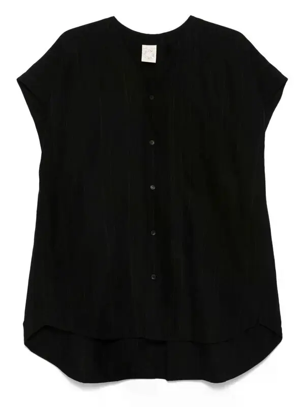 JAN JAN VAN ESSCHE V-neck Shirt - Black