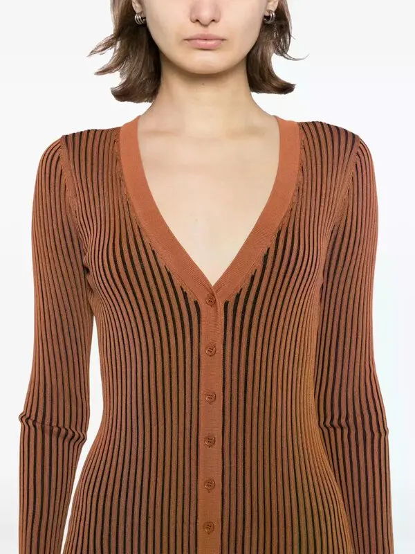 Staud Shoko Dress - Brown
