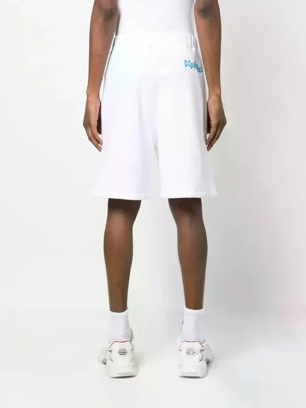 Dsquared2 Logo-print Cotton Shorts