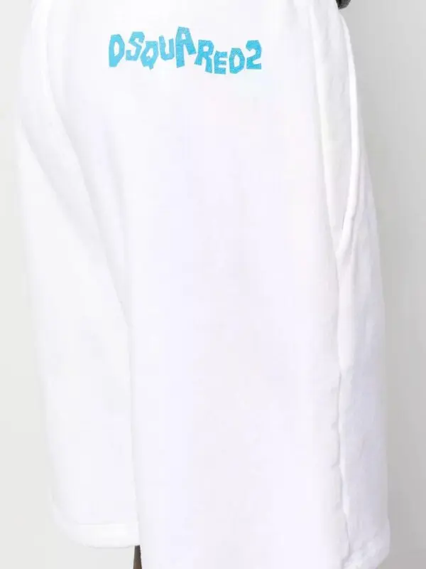 Dsquared2 Logo-print Cotton Shorts