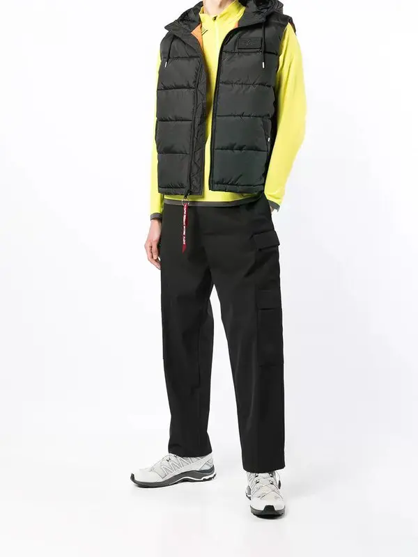 Alpha Industries Logo-patch Padded Gilet