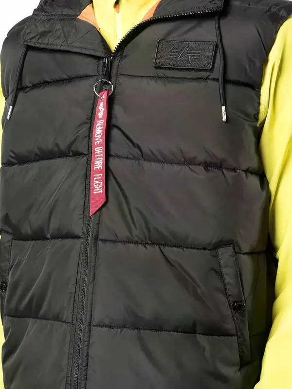 Alpha Industries Logo-patch Padded Gilet