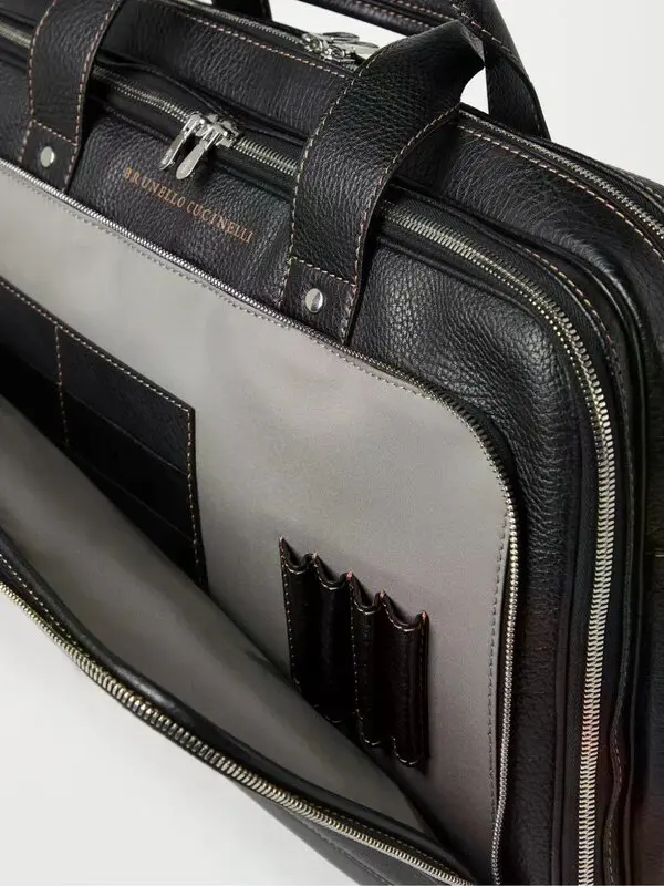 Brunello Cucinelli Leather Briefcase