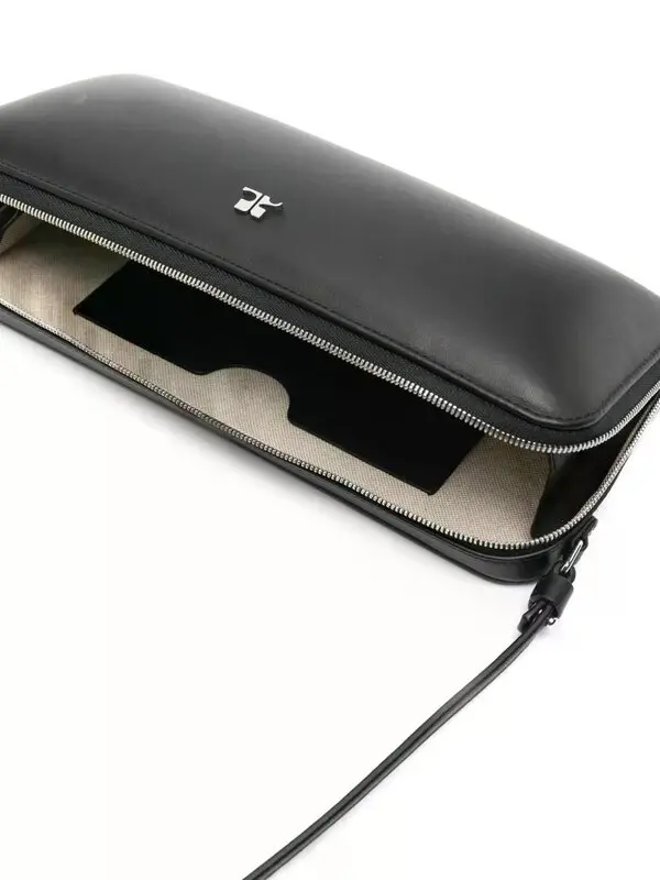 COURREGES Cloud Logo-plaque Shoulder Bag