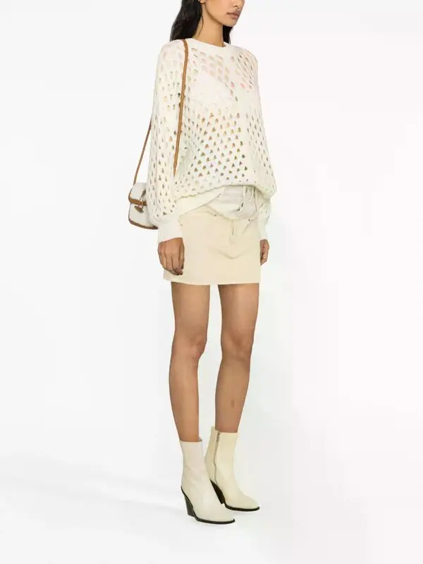 Isabel Marant Étoile Tane Crochet Wool-blend Jumper