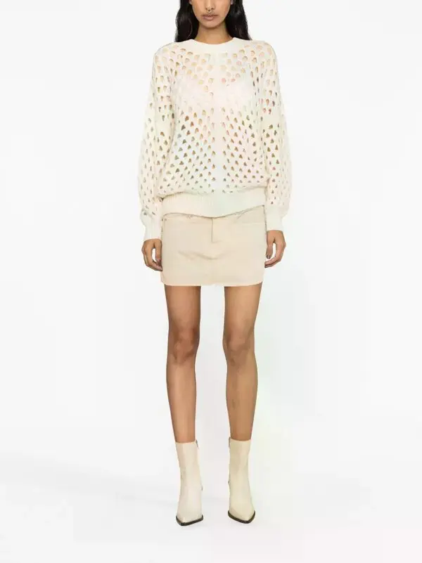 Isabel Marant Étoile Tane Crochet Wool-blend Jumper
