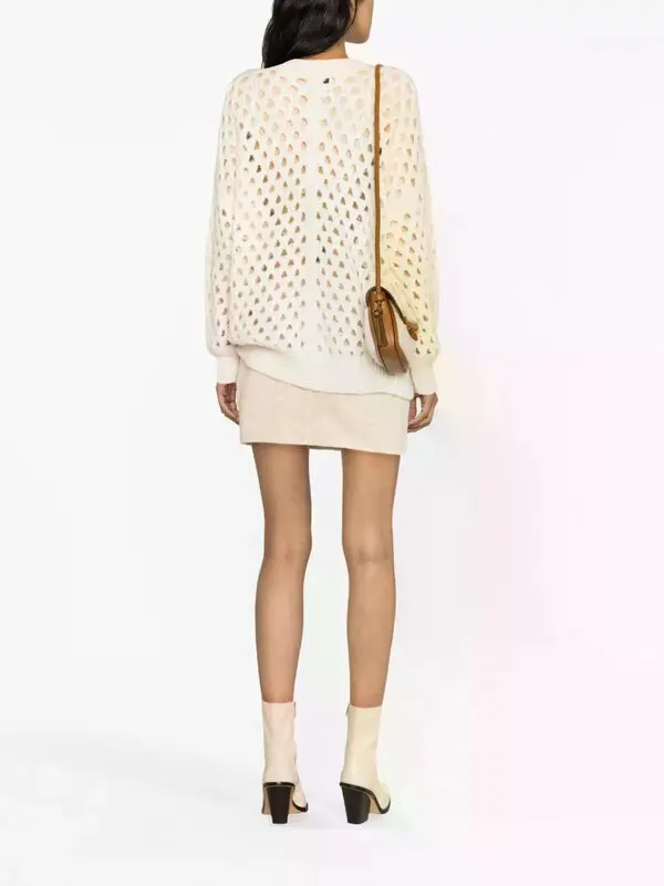 Isabel Marant Étoile Tane Crochet Wool-blend Jumper