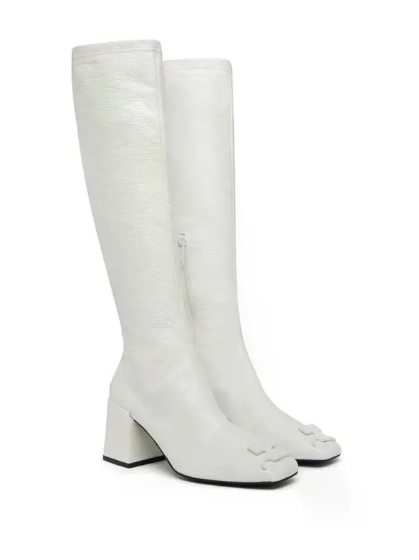 COURREGES Reedition Ac Square-toe Boots - White