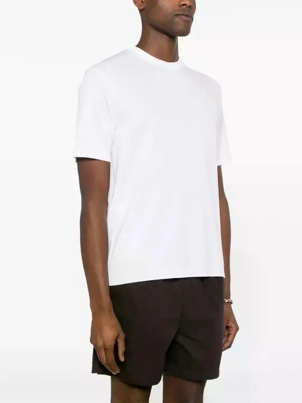 Herno Logo-plaque Cotton T-shirt - White