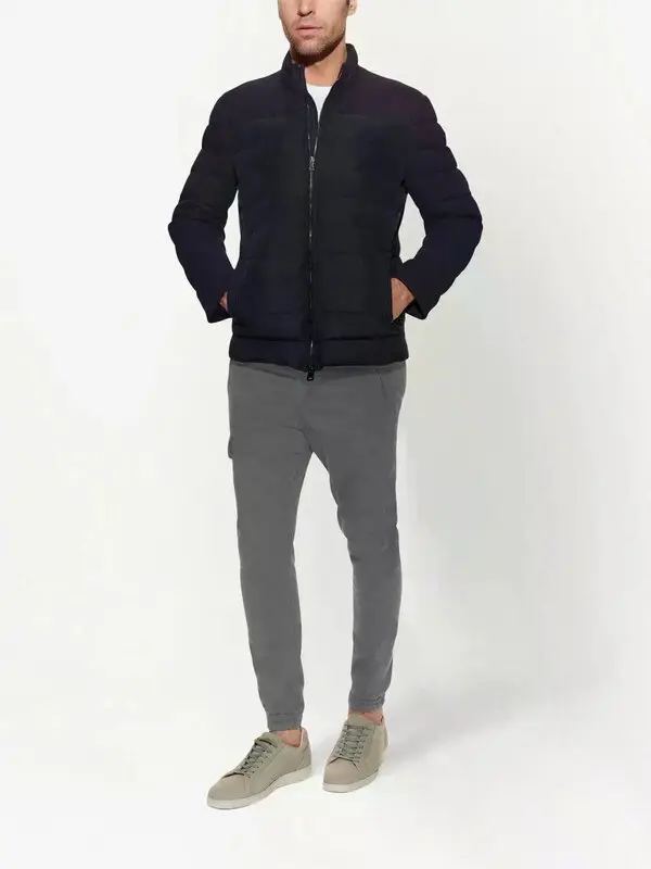 NORWEGIAN WOOL Quilted Padded Down Jacket