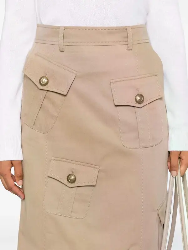 Moschino Cargo Midi Skirt